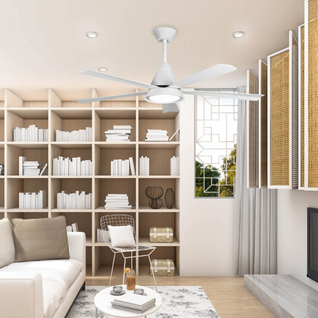 Plafonski ventilator sa LED svetlom 132cm - Eurovik