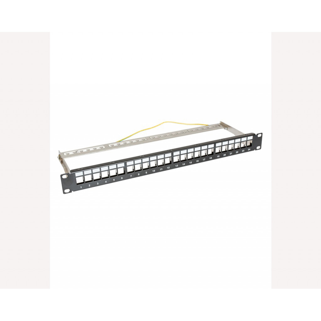 Pec panel 19 inča, za 24 modula, FTP, 1U - Eurovik