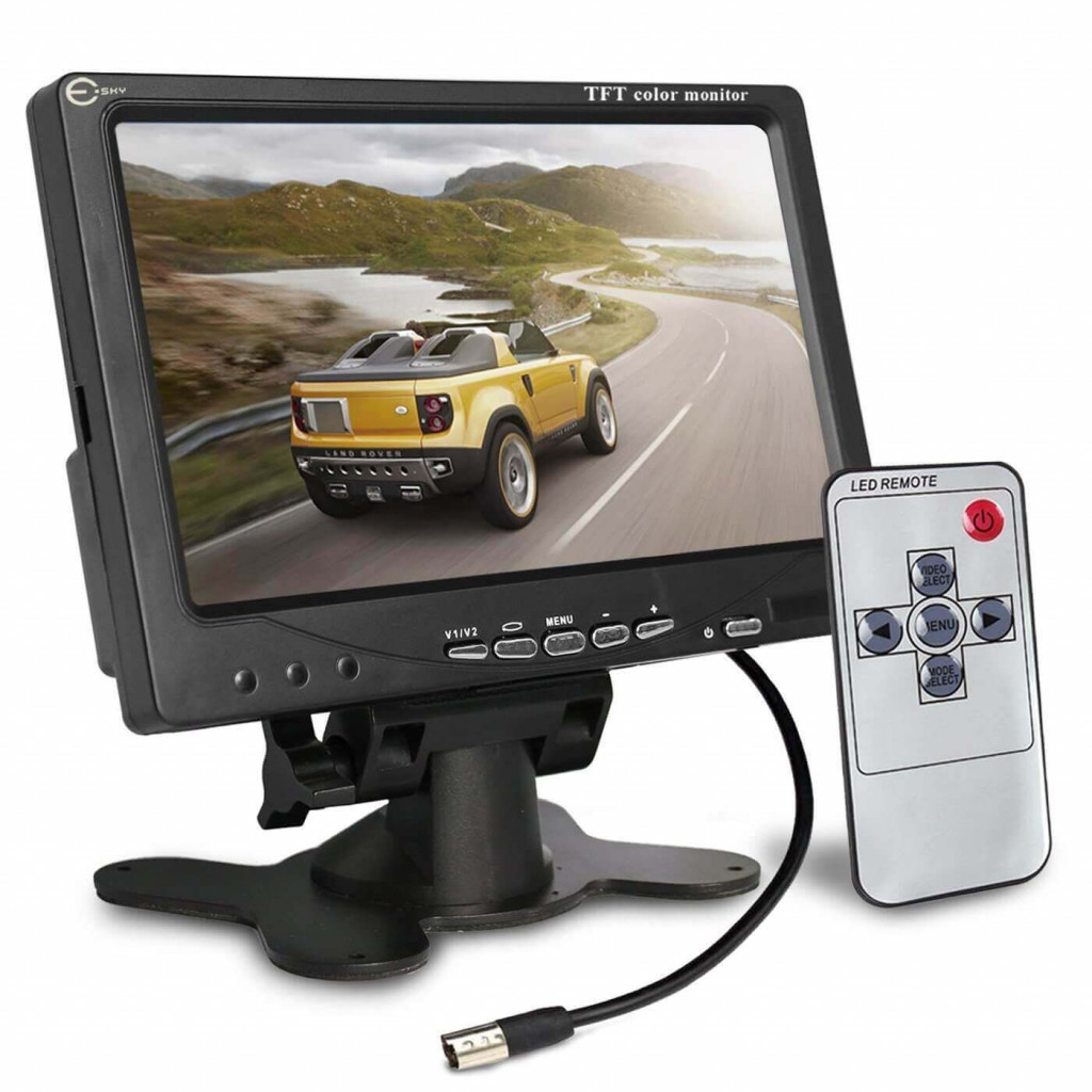 18cm TFT LCD Monitor - Podesiv Format - Eurovik