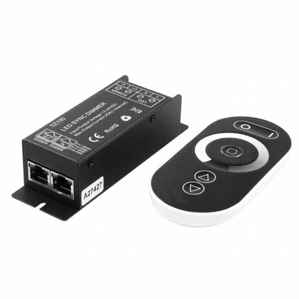 Dimer za LED trake 300W sa touch daljinskim - Eurovik